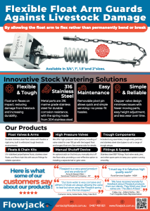Flowjack provides innovative and reliable livestock watering equipment.