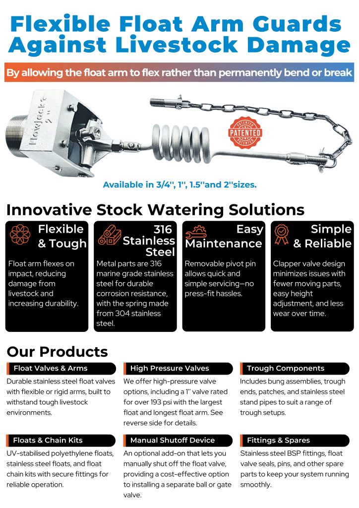 Flowjack provides innovative and reliable livestock watering equipment.